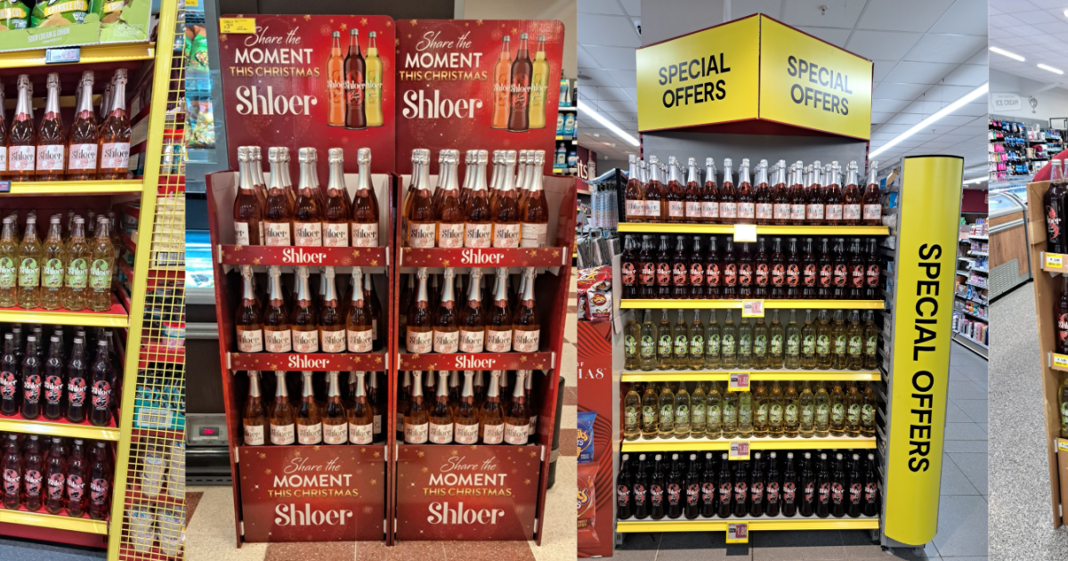 Festive Shloer Displays | SHS Sales & Marketing